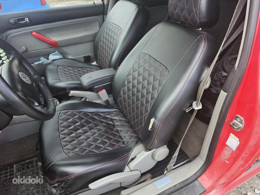 Sarkans Volkswagen Golf 2003 Tallina, ar dzinēja tilpumu 1.40 L un nobraukumu 175 tūkst. km par 2500 €, foto 8 vietnē AUTOMOTO.COM.LV