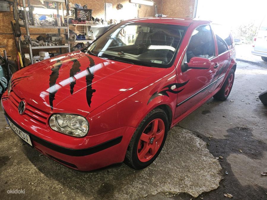 Sarkans Volkswagen Golf 2003 Tallina, ar dzinēja tilpumu 1.40 L un nobraukumu 175 tūkst. km par 2500 €, foto 12 vietnē AUTOMOTO.COM.LV