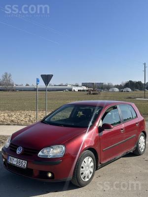 Sarkans Volkswagen Golf 2004 Jēkabpils, ar dzinēja tilpumu 1.60 L un nobraukumu 0 tūkst. km par 1300 €, foto 8 vietnē AUTOMOTO.COM.LV