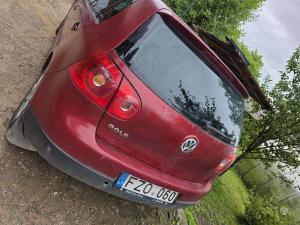 Sarkans Volkswagen Golf 2004 Viļņa, ar dzinēja tilpumu 1.60 L un nobraukumu 262 tūkst. km par 800 €, foto 7 vietnē AUTOMOTO.COM.LV