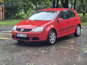 Red Volkswagen Golf 2004 in Riga, with an engine capacity of 1.40 L and mileage of 256 thousand km for 1650 €, photo  on AUTOMOTO.COM.LV