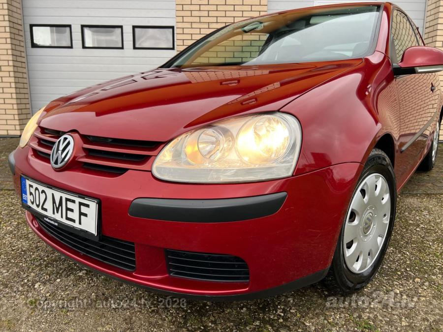 Red Volkswagen Golf 2004 in Paide, with an engine capacity of 1.60 L and mileage of 92 thousand km for 2599 €, photo 6 on AUTOMOTO.COM.LV