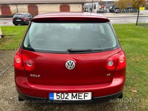 Red Volkswagen Golf 2004 in Paide, with an engine capacity of 1.60 L and mileage of 92 thousand km for 2599 €, photo 11 on AUTOMOTO.COM.LV