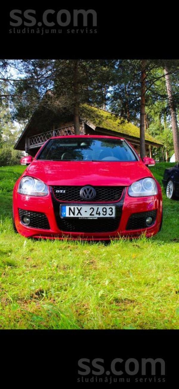 Sarkans Volkswagen Golf 2005 Jelgava, ar dzinēja tilpumu 2.00 L un nobraukumu 265 tūkst. km par 5500 €, foto 6 vietnē AUTOMOTO.COM.LV