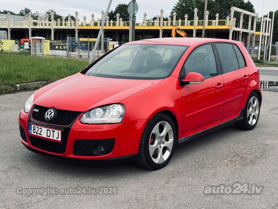 Red Volkswagen Golf 2005 in Tallinn, with an engine capacity of 2.00 L and mileage of 280 thousand km for 3990 €, photo 1 on AUTOMOTO.COM.LV