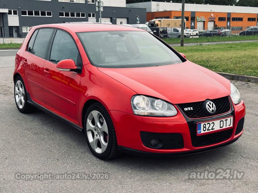 Red Volkswagen Golf 2005 in Tallinn, with an engine capacity of 2.00 L and mileage of 280 thousand km for 3990 €, photo 7 on AUTOMOTO.COM.LV