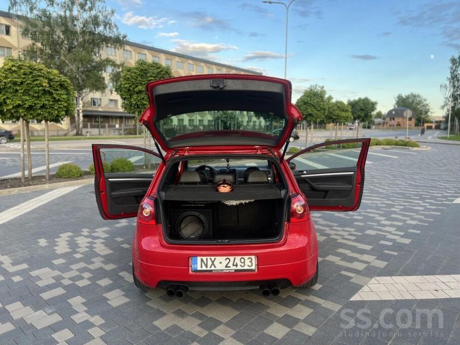 Sarkans Volkswagen Golf 2005 Jelgava, ar dzinēja tilpumu 2.00 L un nobraukumu 270 tūkst. km par 6200 €, foto 11 vietnē AUTOMOTO.COM.LV