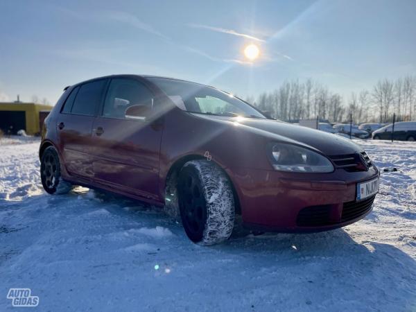 Sarkans Volkswagen Golf 2006 Kauņa, ar dzinēja tilpumu 1.60 L un nobraukumu 250 tūkst. km par 950 €, foto 3 vietnē AUTOMOTO.COM.LV