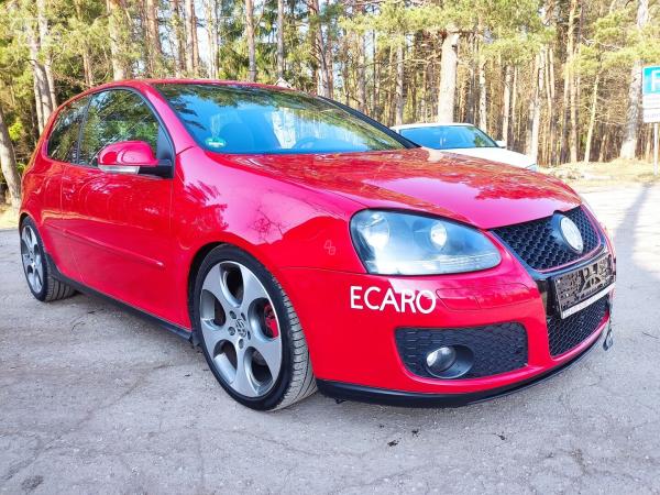 Sarkans Volkswagen Golf 2006 Utena, ar dzinēja tilpumu 2.00 L un nobraukumu 246 tūkst. km par 3550 €, foto 1 vietnē AUTOMOTO.COM.LV