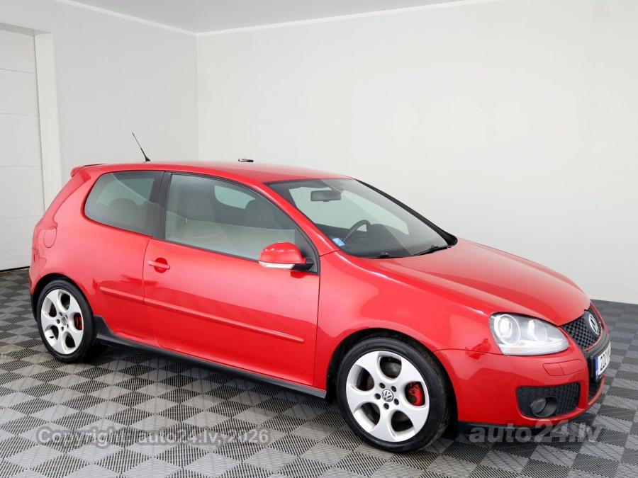Red Volkswagen Golf 2007 in Tallinn, with an engine capacity of 2.00 L and mileage of 205 thousand km for 3499 €, photo 1 on AUTOMOTO.COM.LV