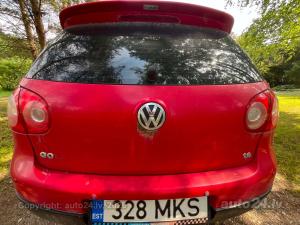 Red Volkswagen Golf 2007 in Viljandi, with an engine capacity of 1.60 L and mileage of 197 thousand km for 800 €, photo 9 on AUTOMOTO.COM.LV