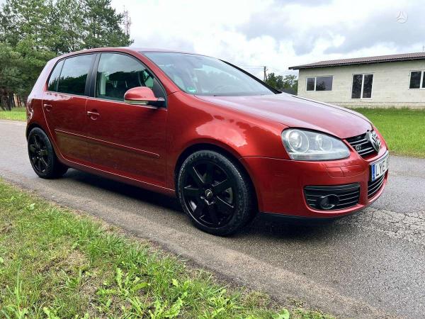 Sarkans Volkswagen Golf 2007 Marijampole, ar dzinēja tilpumu 1.40 L un nobraukumu 183 tūkst. km par 2900 €, foto 4 vietnē AUTOMOTO.COM.LV