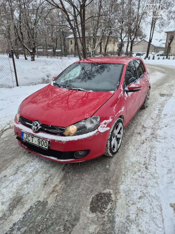Sarkans Volkswagen Golf 2009 Kauņa, ar dzinēja tilpumu 2.00 L un nobraukumu 485 tūkst. km par 2250 €, foto 1 vietnē AUTOMOTO.COM.LV