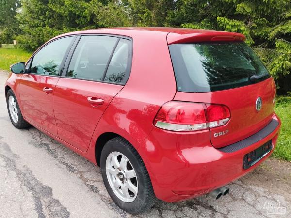 Red Volkswagen Golf 2009 in Vilnius, with an engine capacity of 1.40 L and mileage of 252 thousand km for 3700 €, photo 4 on AUTOMOTO.COM.LV