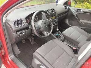 Red Volkswagen Golf 2009 in Vilnius, with an engine capacity of 1.40 L and mileage of 252 thousand km for 3700 €, photo 6 on AUTOMOTO.COM.LV