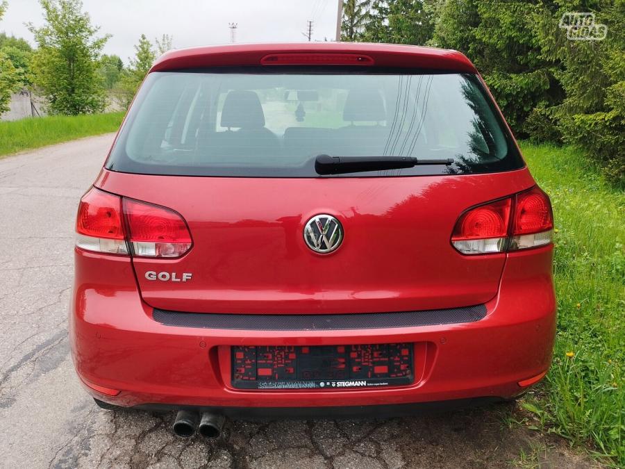 Red Volkswagen Golf 2009 in Vilnius, with an engine capacity of 1.40 L and mileage of 252 thousand km for 3700 €, photo 8 on AUTOMOTO.COM.LV