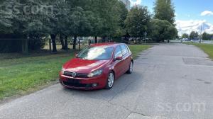 Sarkans Volkswagen Golf 2009 Rīga, ar dzinēja tilpumu 2.00 L un nobraukumu 0 tūkst. km par 3590 €, foto  vietnē AUTOMOTO.COM.LV
