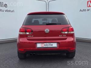 Red Volkswagen Golf 2009 in Riga, with an engine capacity of 2.00 L and mileage of 278 thousand km for 4750 €, photo 6 on AUTOMOTO.COM.LV