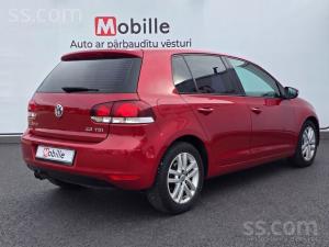 Red Volkswagen Golf 2009 in Riga, with an engine capacity of 2.00 L and mileage of 278 thousand km for 4750 €, photo 7 on AUTOMOTO.COM.LV