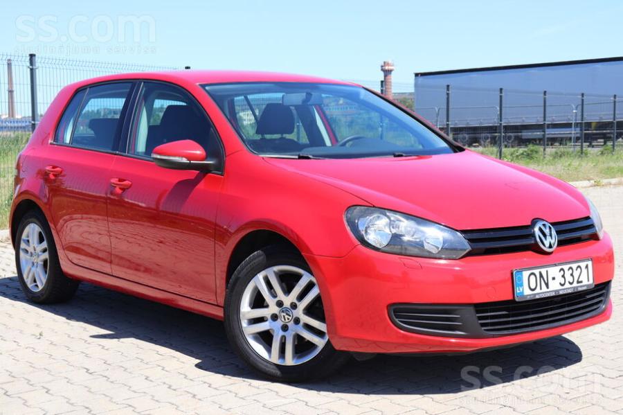 Sarkans Volkswagen Golf 2009 Rīga, ar dzinēja tilpumu 1.40 L un nobraukumu 248 tūkst. km par 3550 €, foto 3 vietnē AUTOMOTO.COM.LV