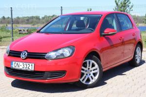 Sarkans Volkswagen Golf 2009 Rīga, ar dzinēja tilpumu 1.40 L un nobraukumu 248 tūkst. km par 3550 €, foto 5 vietnē AUTOMOTO.COM.LV