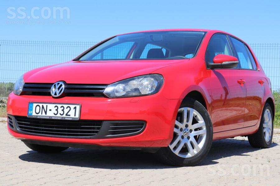 Sarkans Volkswagen Golf 2009 Rīga, ar dzinēja tilpumu 1.40 L un nobraukumu 248 tūkst. km par 3550 €, foto 6 vietnē AUTOMOTO.COM.LV