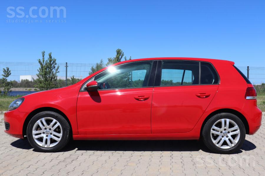 Sarkans Volkswagen Golf 2009 Rīga, ar dzinēja tilpumu 1.40 L un nobraukumu 248 tūkst. km par 3550 €, foto 13 vietnē AUTOMOTO.COM.LV