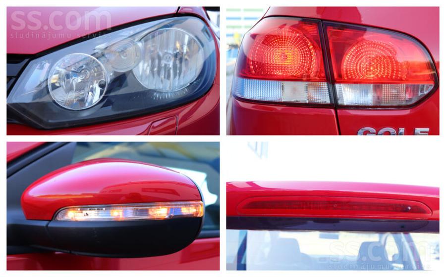 Sarkans Volkswagen Golf 2009 Rīga, ar dzinēja tilpumu 1.40 L un nobraukumu 248 tūkst. km par 3550 €, foto 26 vietnē AUTOMOTO.COM.LV