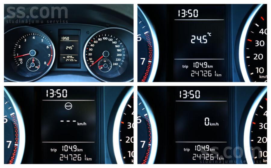 Sarkans Volkswagen Golf 2009 Rīga, ar dzinēja tilpumu 1.40 L un nobraukumu 248 tūkst. km par 3550 €, foto 36 vietnē AUTOMOTO.COM.LV