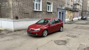 Volkswagen Golf 2009 Rīga vietnē Sarkans Volkswagen Golf 2009 Rīga, ar dzinēja tilpumu 2.00 L un nobraukumu 0 tūkst. km par 3490 €, foto 1 vietnē AUTOMOTO.COM.LV