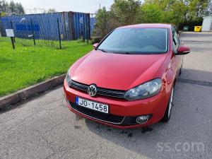 Sarkans Volkswagen Golf 2010 Rīga, ar dzinēja tilpumu 1.40 L un nobraukumu 147 tūkst. km par 2800 €, foto 2 vietnē AUTOMOTO.COM.LV