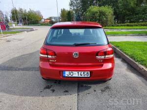 Sarkans Volkswagen Golf 2010 Rīga, ar dzinēja tilpumu 1.40 L un nobraukumu 147 tūkst. km par 2800 €, foto 12 vietnē AUTOMOTO.COM.LV