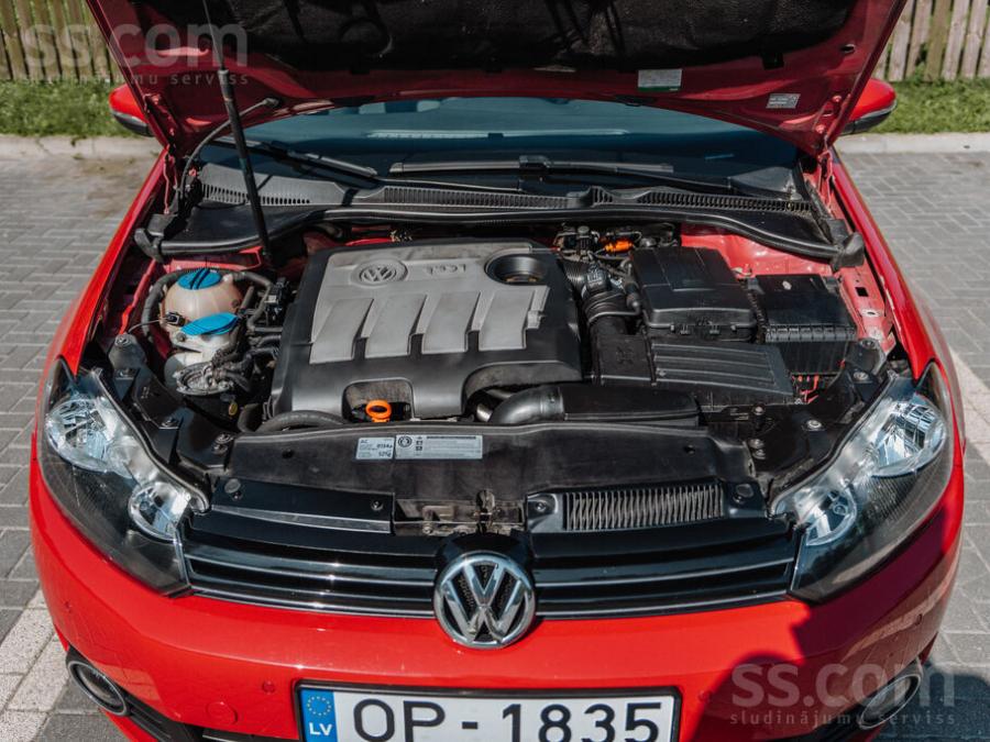 Red Volkswagen Golf 2010 in Riga, with an engine capacity of 1.60 L and mileage of 208 thousand km for 4200 €, photo 27 on AUTOMOTO.COM.LV