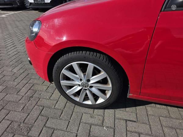 Sarkans Volkswagen Golf 2010 Viļņa, ar dzinēja tilpumu 1.97 L un nobraukumu 90 tūkst. km par 5000 €, foto 8 vietnē AUTOMOTO.COM.LV