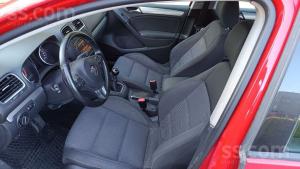 Sarkans Volkswagen Golf 2012 Rīga, ar dzinēja tilpumu 1.60 L un nobraukumu 290 tūkst. km par 3200 €, foto 5 vietnē AUTOMOTO.COM.LV