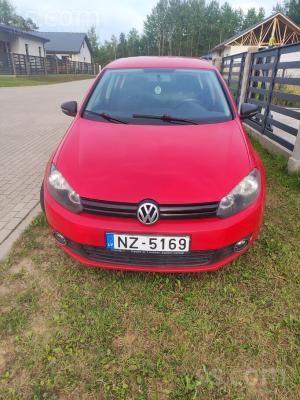 Red Volkswagen Golf 2012 in Riga, with an engine capacity of 1.60 L and mileage of 290 thousand km for 3000 €, photo  on AUTOMOTO.COM.LV