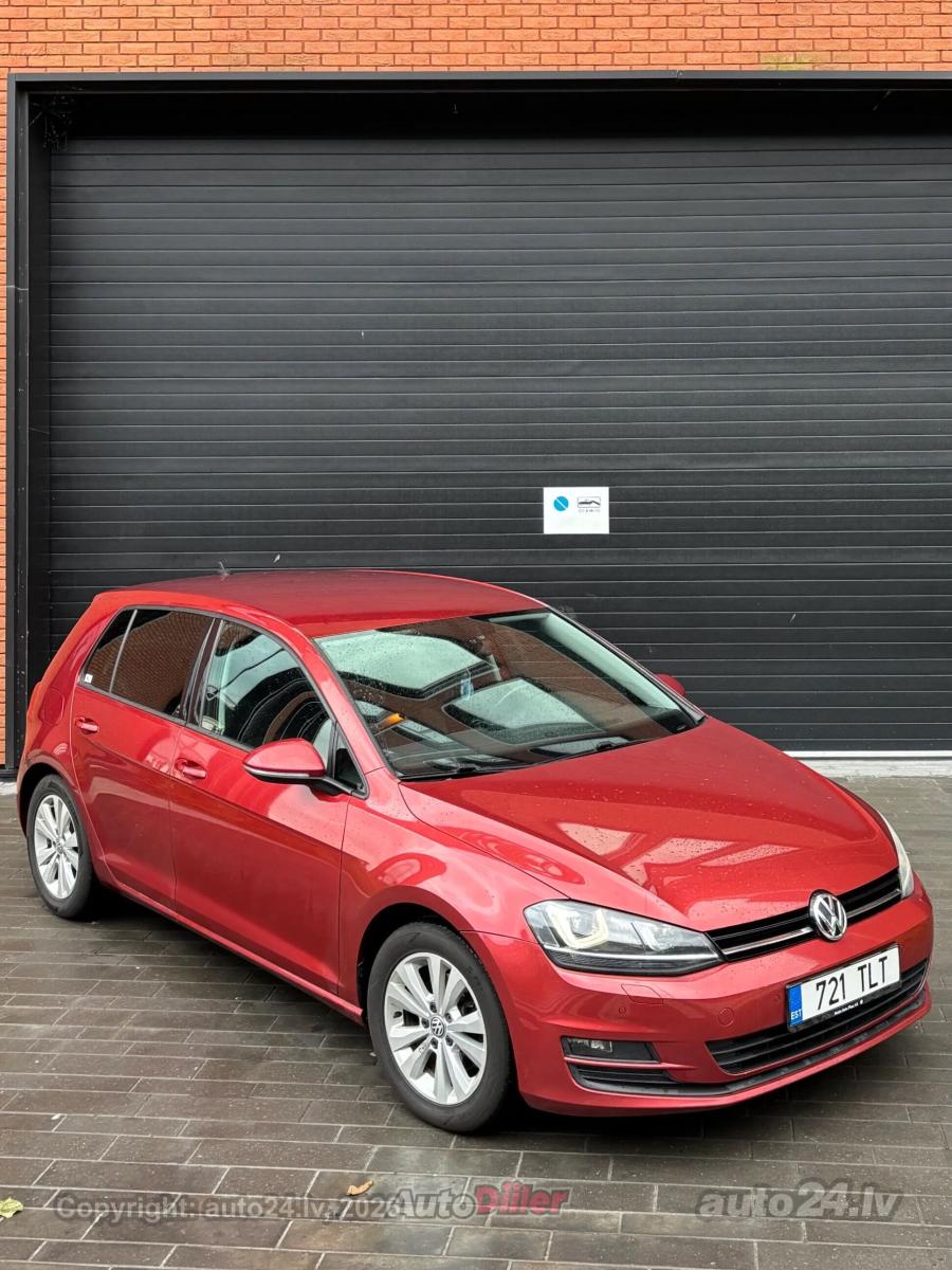 Sarkans Volkswagen Golf 2013 Tallina, ar dzinēja tilpumu 1.40 L un nobraukumu 193 tūkst. km par 5999 €, foto 1 vietnē AUTOMOTO.COM.LV