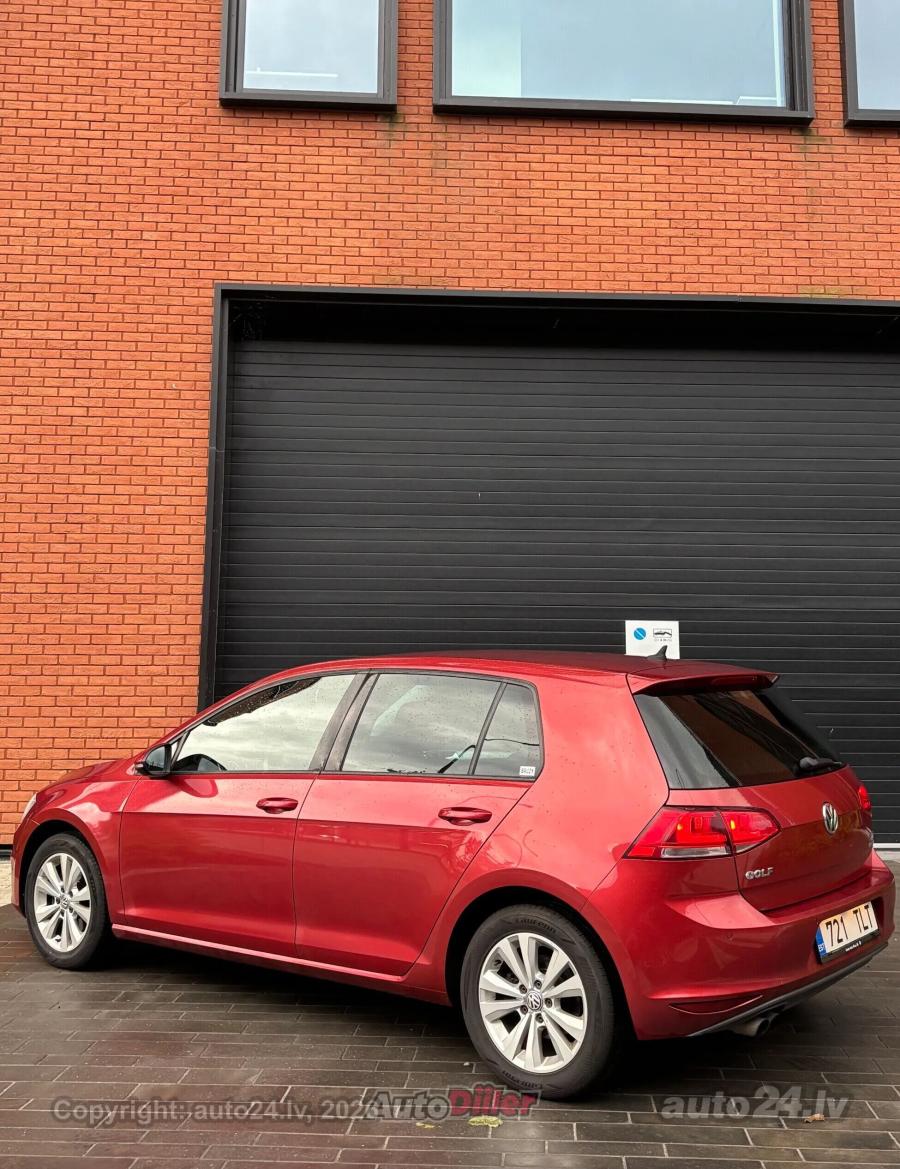 Sarkans Volkswagen Golf 2013 Tallina, ar dzinēja tilpumu 1.40 L un nobraukumu 193 tūkst. km par 5999 €, foto 5 vietnē AUTOMOTO.COM.LV