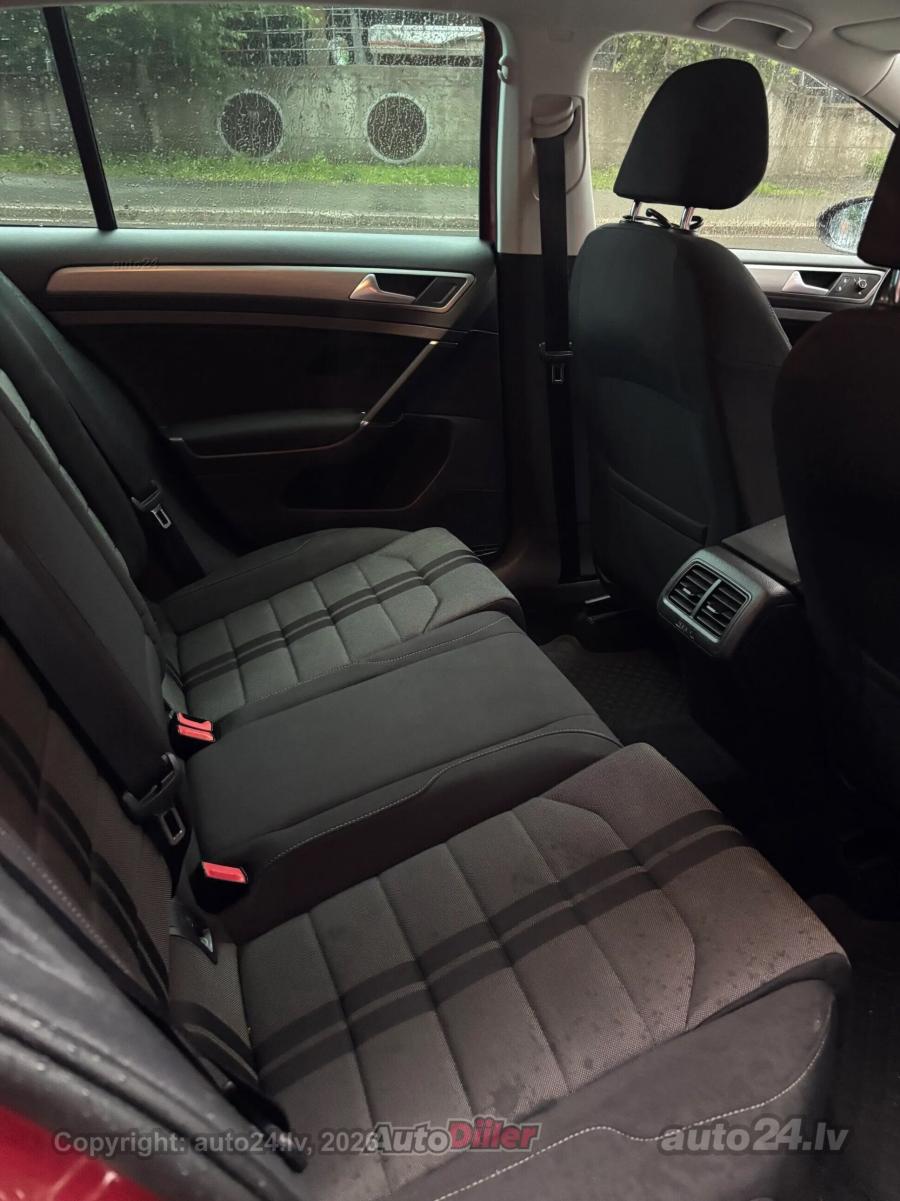 Sarkans Volkswagen Golf 2013 Tallina, ar dzinēja tilpumu 1.40 L un nobraukumu 193 tūkst. km par 5999 €, foto 10 vietnē AUTOMOTO.COM.LV