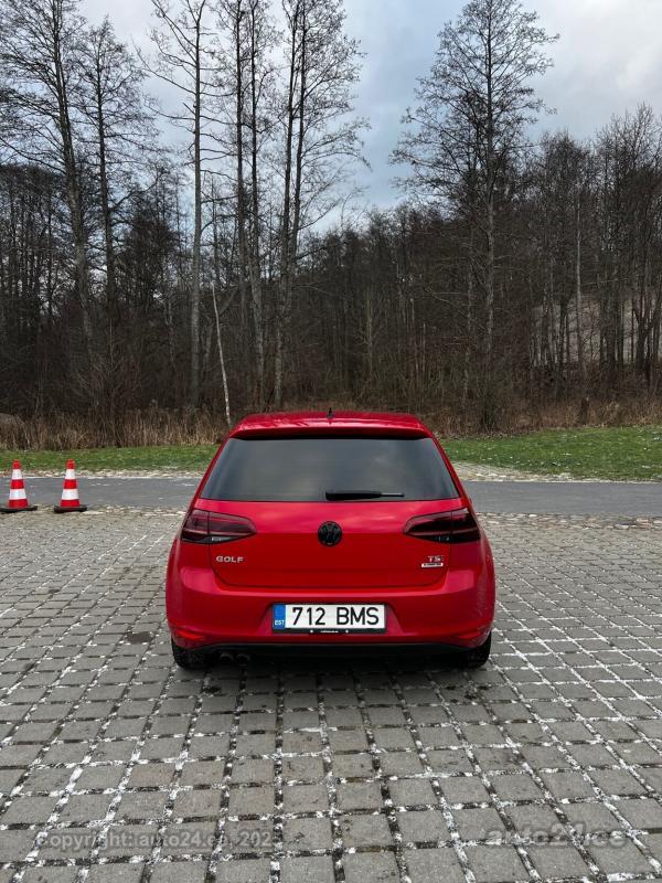 Sarkans Volkswagen Golf 2015 Tallina, ar dzinēja tilpumu 1.40 L un nobraukumu 174 tūkst. km par 10300 €, foto 3 vietnē AUTOMOTO.COM.LV