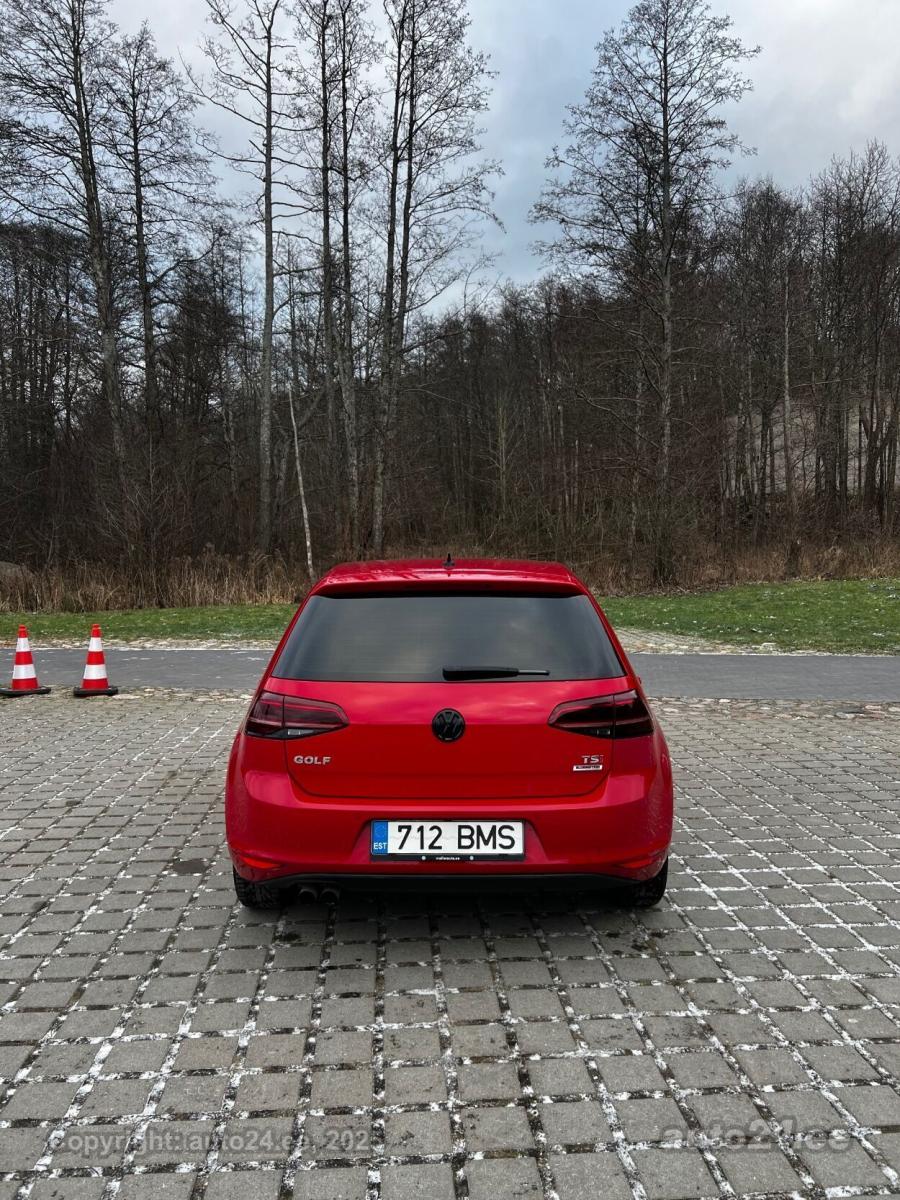 Red Volkswagen Golf 2015 in Tallinn, with an engine capacity of 1.40 L and mileage of 174 thousand km for 10300 €, photo 3 on AUTOMOTO.COM.LV