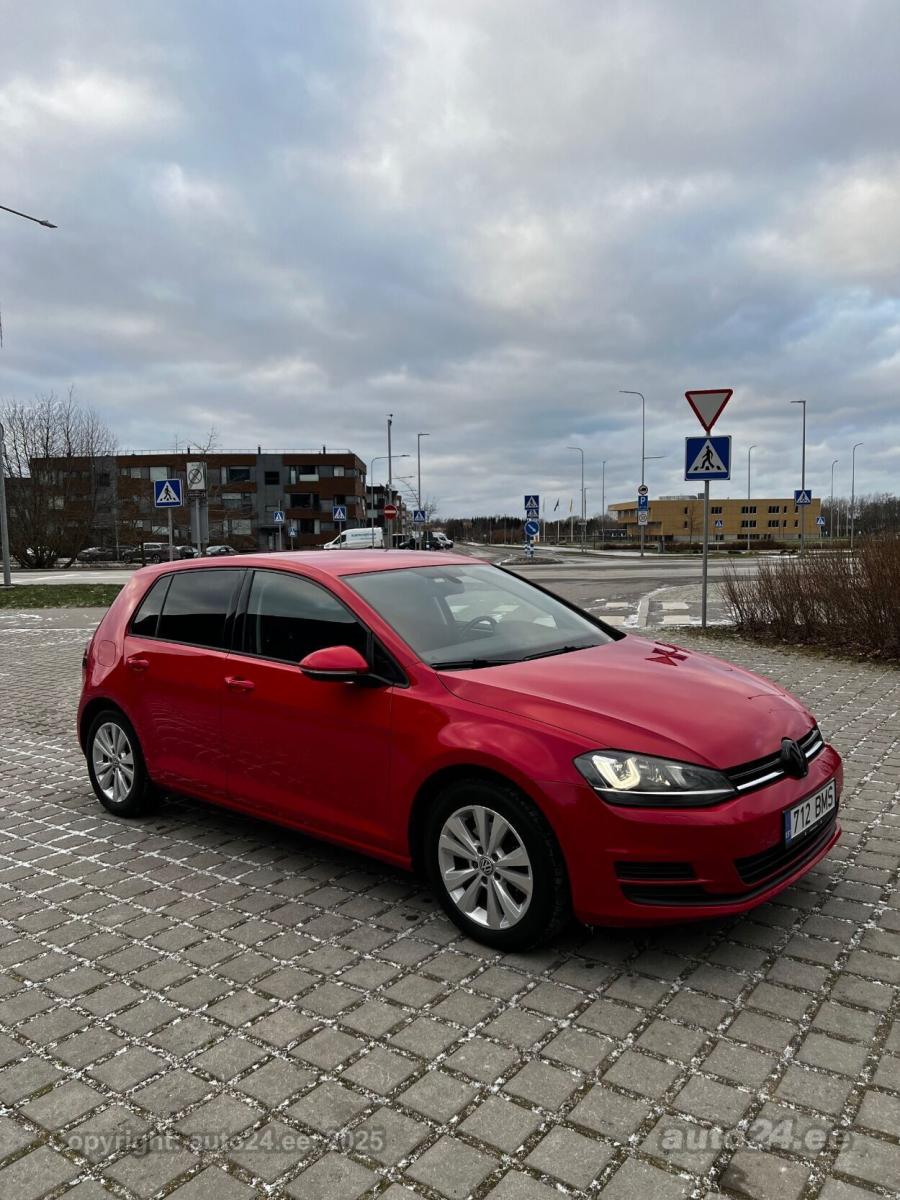 Red Volkswagen Golf 2015 in Tallinn, with an engine capacity of 1.40 L and mileage of 174 thousand km for 10300 €, photo 5 on AUTOMOTO.COM.LV
