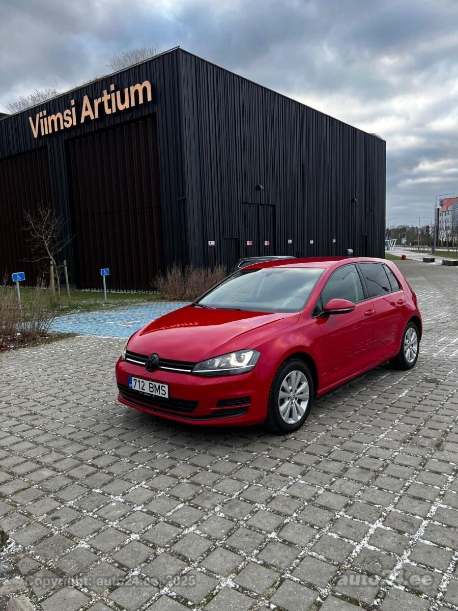 Red Volkswagen Golf 2015 in Tallinn, with an engine capacity of 1.40 L and mileage of 174 thousand km for 10300 €, photo 6 on AUTOMOTO.COM.LV