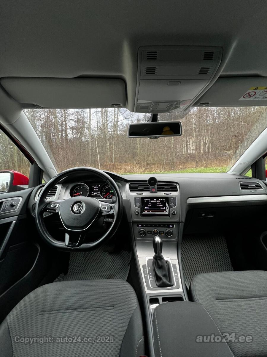 Red Volkswagen Golf 2015 in Tallinn, with an engine capacity of 1.40 L and mileage of 174 thousand km for 10300 €, photo 9 on AUTOMOTO.COM.LV