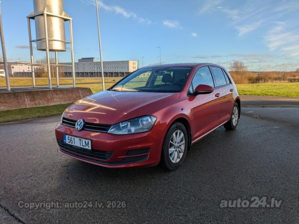 Red Volkswagen Golf 2015 in Tallinn, with an engine capacity of 1.40 L and mileage of 215 thousand km for 7640 €, photo 3 on AUTOMOTO.COM.LV