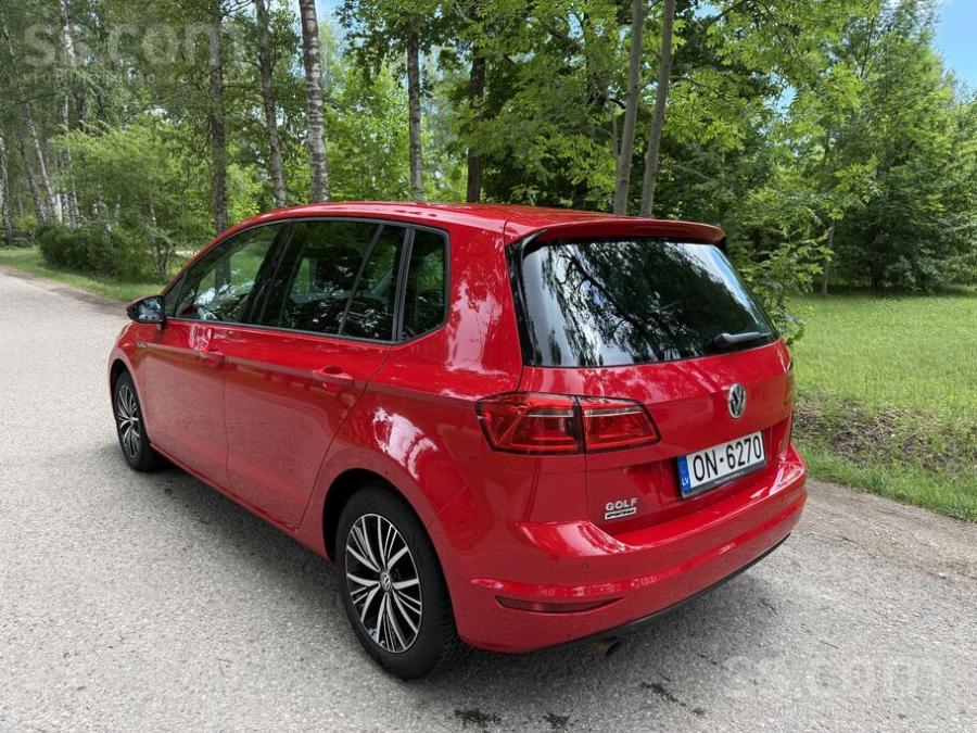 Sarkans Volkswagen Golf 2015 Dobele, ar dzinēja tilpumu 1.60 L un nobraukumu 157 tūkst. km par 8700 €, foto 5 vietnē AUTOMOTO.COM.LV