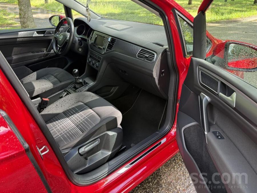 Sarkans Volkswagen Golf 2015 Dobele, ar dzinēja tilpumu 1.60 L un nobraukumu 157 tūkst. km par 8700 €, foto 14 vietnē AUTOMOTO.COM.LV
