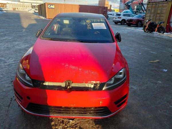 Red Volkswagen Golf 2016 in Vilnius, with an engine capacity of 1.98 L and mileage of 229 thousand km for 8500 €, photo 5 on AUTOMOTO.COM.LV
