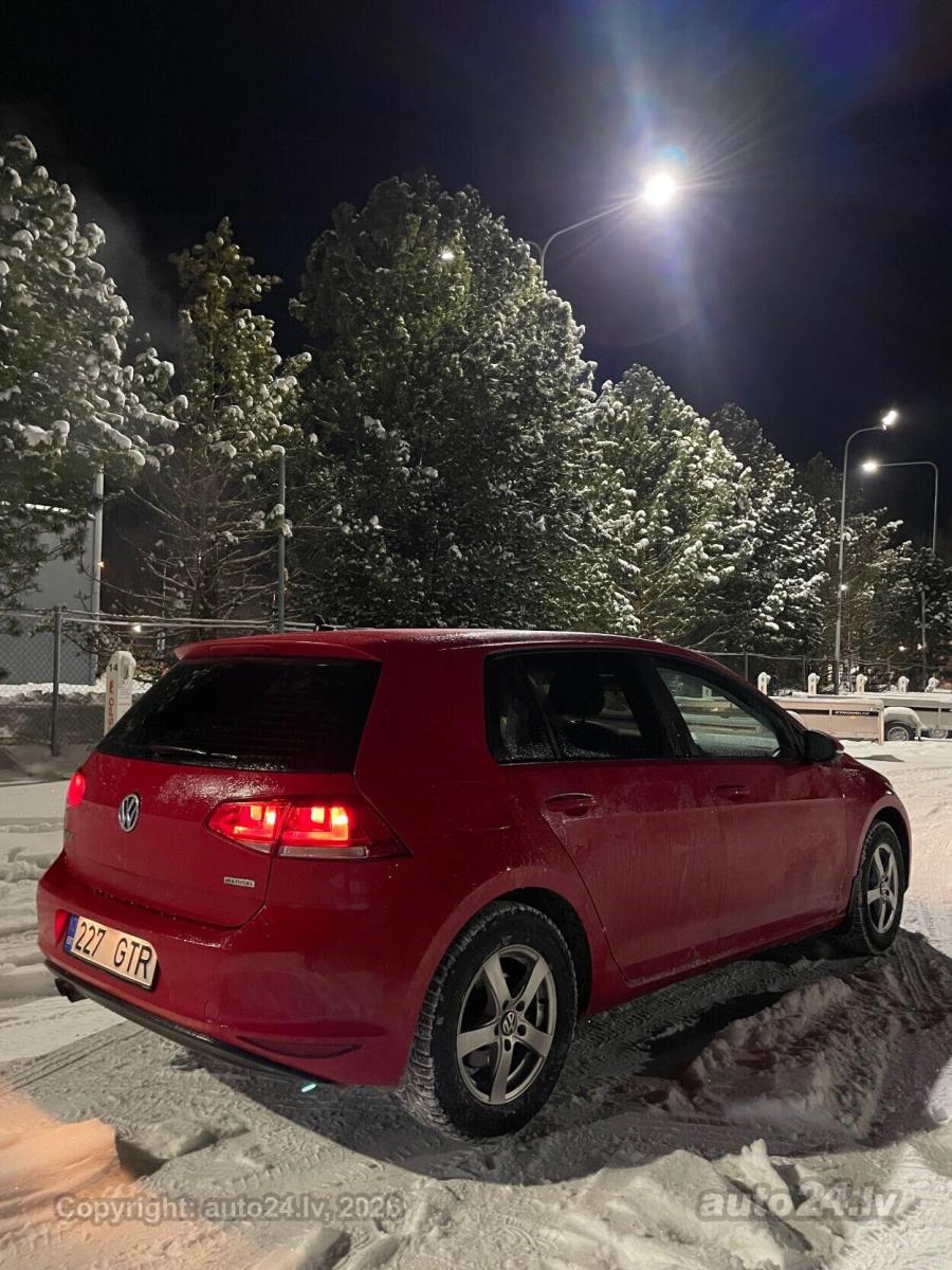 Sarkans Volkswagen Golf 2017 Tallina, ar dzinēja tilpumu 1.40 L un nobraukumu 114 tūkst. km par 7999 €, foto 5 vietnē AUTOMOTO.COM.LV