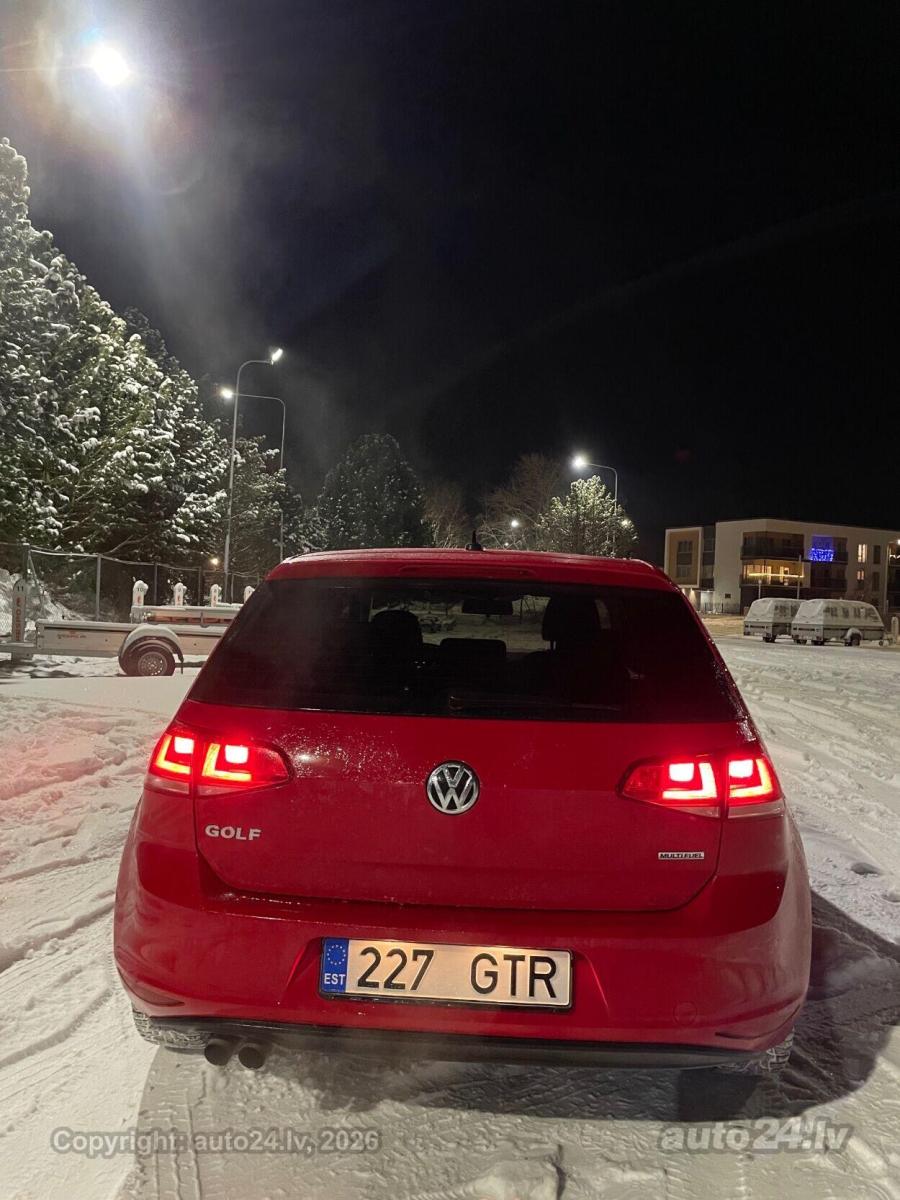 Sarkans Volkswagen Golf 2017 Tallina, ar dzinēja tilpumu 1.40 L un nobraukumu 114 tūkst. km par 7999 €, foto 6 vietnē AUTOMOTO.COM.LV